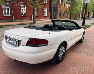 White Chrysler Sebring 2004 in Riga, with an engine capacity of 2.70 L and mileage of 74 thousand km for 3355 €, photo 9 on AUTOMOTO.COM.LV