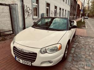White Chrysler Sebring 2004 in Riga, with an engine capacity of 2.70 L and mileage of 74 thousand km for 3355 €, photo 12 on AUTOMOTO.COM.LV
