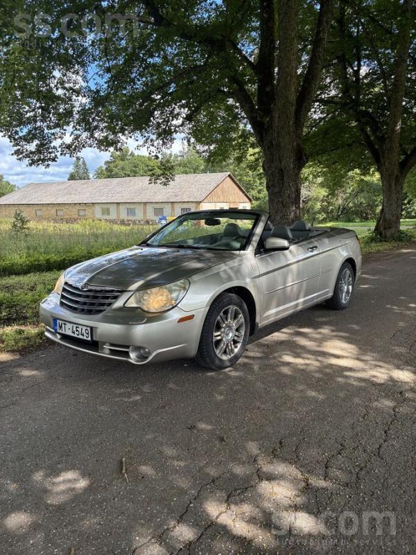 Yellow Chrysler Sebring 2009 in Riga, with an engine capacity of 2.00 L and mileage of 256 thousand km for 3200 €, photo 2 on AUTOMOTO.COM.LV