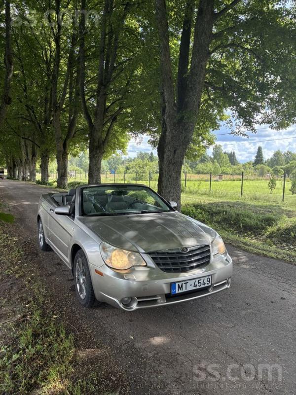 Yellow Chrysler Sebring 2009 in Riga, with an engine capacity of 2.00 L and mileage of 256 thousand km for 3200 €, photo 4 on AUTOMOTO.COM.LV