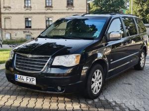Черный Крайслер Таун Кантри 2009 в Рига, объемом двигателя 3.80 л и пробегом 0 тыс. км за 2500 €, фото 3 на AUTOMOTO.COM.LV