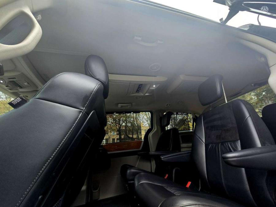 Black Chrysler town-&-country 2011 in Vilnius, with an engine capacity of 3.78 L and mileage of 162 thousand km for 6800 €, photo 63 on AUTOMOTO.COM.LV