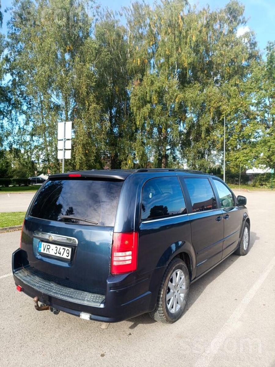 Синий Крайслер Таун Кантри 2008 в Бауска, объемом двигателя 3.80 л и пробегом 211 тыс. км за 1800 €, фото 4 на AUTOMOTO.COM.LV