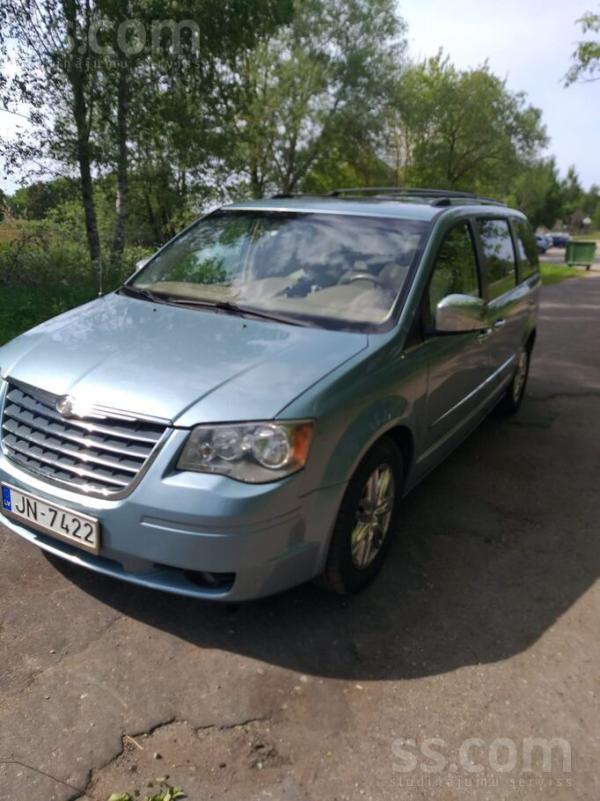 Zils Chrysler town-&-country 2010 Rīga, ar dzinēja tilpumu 4.00 L un nobraukumu 250 tūkst. km par 3699 €, foto 3 vietnē AUTOMOTO.COM.LV