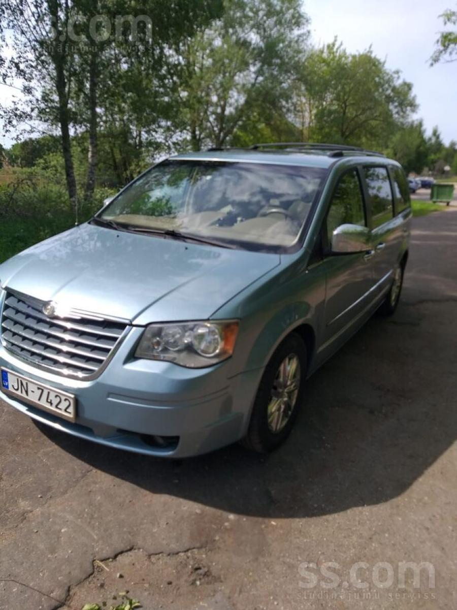 Zils Chrysler town-&-country 2010 Rīga, ar dzinēja tilpumu 4.00 L un nobraukumu 250 tūkst. km par 3699 €, foto 4 vietnē AUTOMOTO.COM.LV