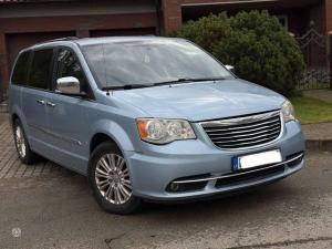 Blue Chrysler town-&-country 2014 in Klaipeda, with an engine capacity of 3.60 L and mileage of 177 thousand km for 8900 €, photo 1 on AUTOMOTO.COM.LV