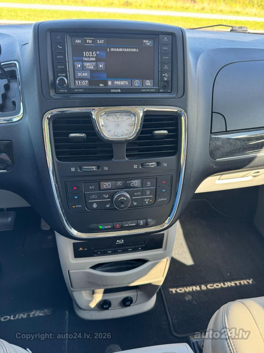 Chrysler town-&-country 2014 Tallina, ar dzinēja tilpumu 3.60 L un nobraukumu 281 tūkst. km par 6900 €, foto 10 vietnē AUTOMOTO.COM.LV
