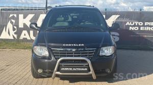 Black Chrysler Voyager 2004 in Liepaja, with an engine capacity of 2.50 L and mileage of 420 thousand km for 2350 €, photo  on AUTOMOTO.COM.LV