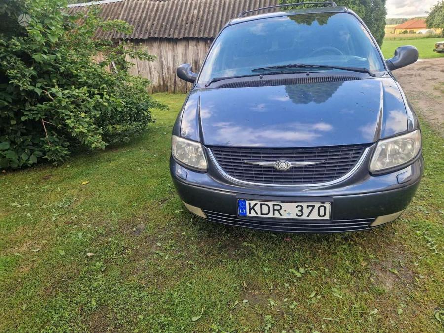 Zils Chrysler Voyager 2002 Plungė, ar dzinēja tilpumu 2.50 L un nobraukumu 334 tūkst. km par 1150 €, foto 4 vietnē AUTOMOTO.COM.LV