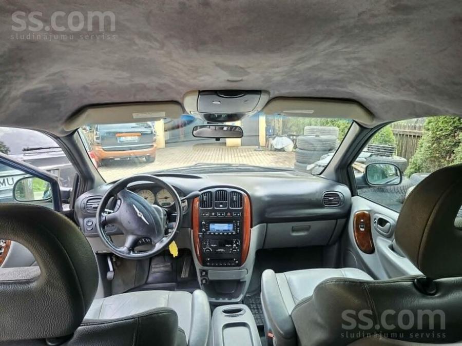 Zils Chrysler Voyager 2005 Ogre, ar dzinēja tilpumu 3.30 L un nobraukumu 285 tūkst. km par 2500 €, foto 7 vietnē AUTOMOTO.COM.LV