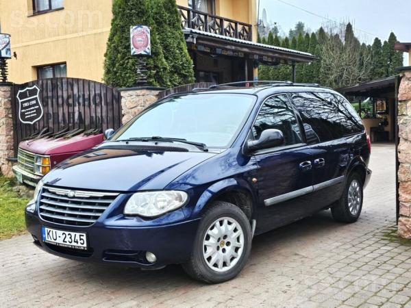 Blue Chrysler Voyager 2006 in Ogre, with an engine capacity of 3.30 L and mileage of 332 thousand km for 2500 €, photo 2 on AUTOMOTO.COM.LV