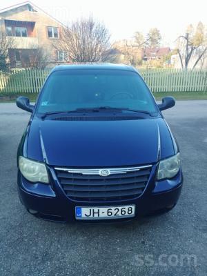 Blue Chrysler Voyager 2006 in Jelgava, with an engine capacity of 2.40 L and mileage of 0 thousand km for 700 €, photo  on AUTOMOTO.COM.LV