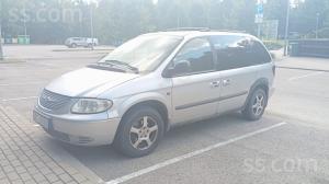 Pelēks Chrysler Voyager 2002 Ogre, ar dzinēja tilpumu 2.50 L un nobraukumu 318 tūkst. km par 1100 €, foto  vietnē AUTOMOTO.COM.LV