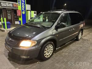 Pelēks Chrysler Voyager 2003 Rīga, ar dzinēja tilpumu 2.50 L un nobraukumu 342 tūkst. km par 1100 €, foto 3 vietnē AUTOMOTO.COM.LV