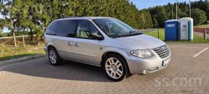 Pelēks Chrysler Voyager 2004 Saldus, ar dzinēja tilpumu 2.80 L un nobraukumu 244 tūkst. km par 1700 €, foto  vietnē AUTOMOTO.COM.LV
