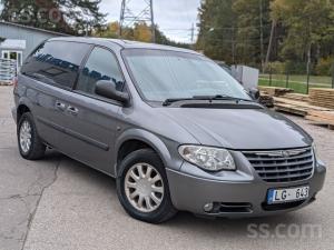 Pelēks Chrysler Voyager 2007 Rīga, ar dzinēja tilpumu 2.80 L un nobraukumu 219 tūkst. km par 1990 €, foto  vietnē AUTOMOTO.COM.LV