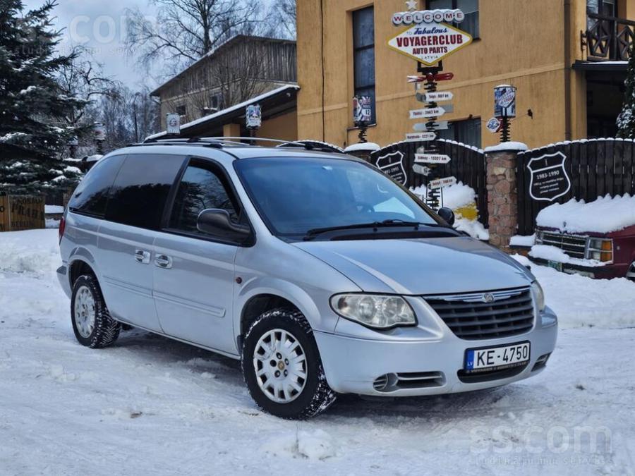 Chrysler Voyager 2005 Ogre, ar dzinēja tilpumu 2.40 L un nobraukumu 323 tūkst. km par 1500 €, foto 2 vietnē AUTOMOTO.COM.LV