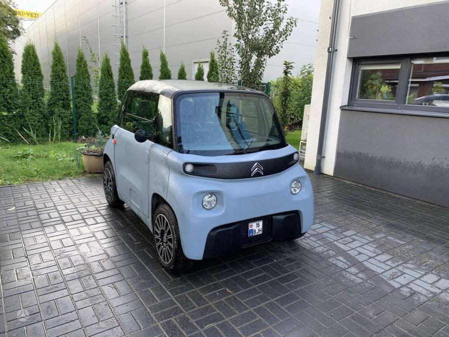 Blue Citroen AMI 2021 in Kaunas, with an engine capacity of 0.00 L and mileage of 19 thousand km for 6100 €, photo 6 on AUTOMOTO.COM.LV