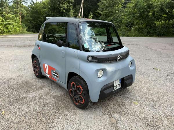 Blue Citroen AMI 2024 in Vilnius, with an engine capacity of 0.00 L and mileage of 4 thousand km for 6200 €, photo 2 on AUTOMOTO.COM.LV