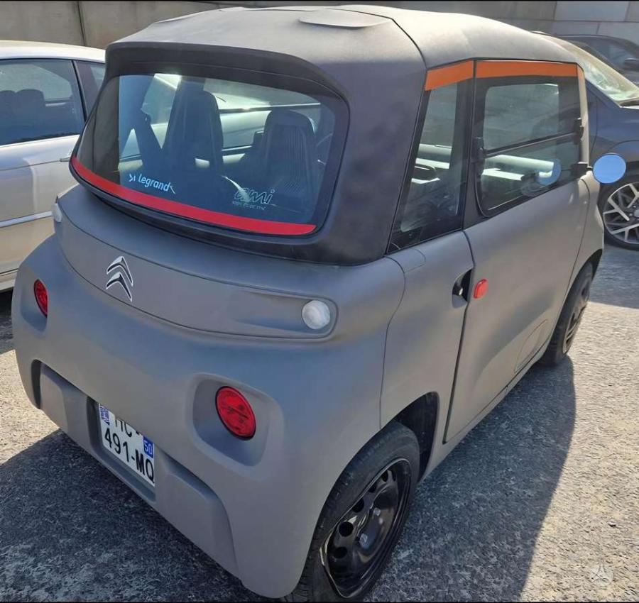 Brūns Citroen AMI 2025 Tauragė, ar dzinēja tilpumu 0.00 L un nobraukumu 10 tūkst. km par 5800 €, foto 15 vietnē AUTOMOTO.COM.LV