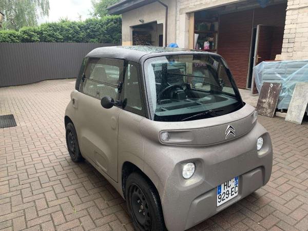 Brown Citroen AMI 2025 in Vilnius, with an engine capacity of 0.00 L and mileage of 8 thousand km for 5700 €, photo 2 on AUTOMOTO.COM.LV