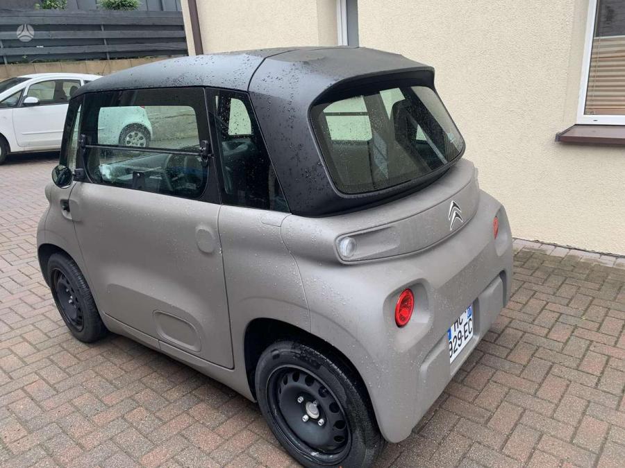 Brown Citroen AMI 2025 in Vilnius, with an engine capacity of 0.00 L and mileage of 8 thousand km for 5700 €, photo 6 on AUTOMOTO.COM.LV