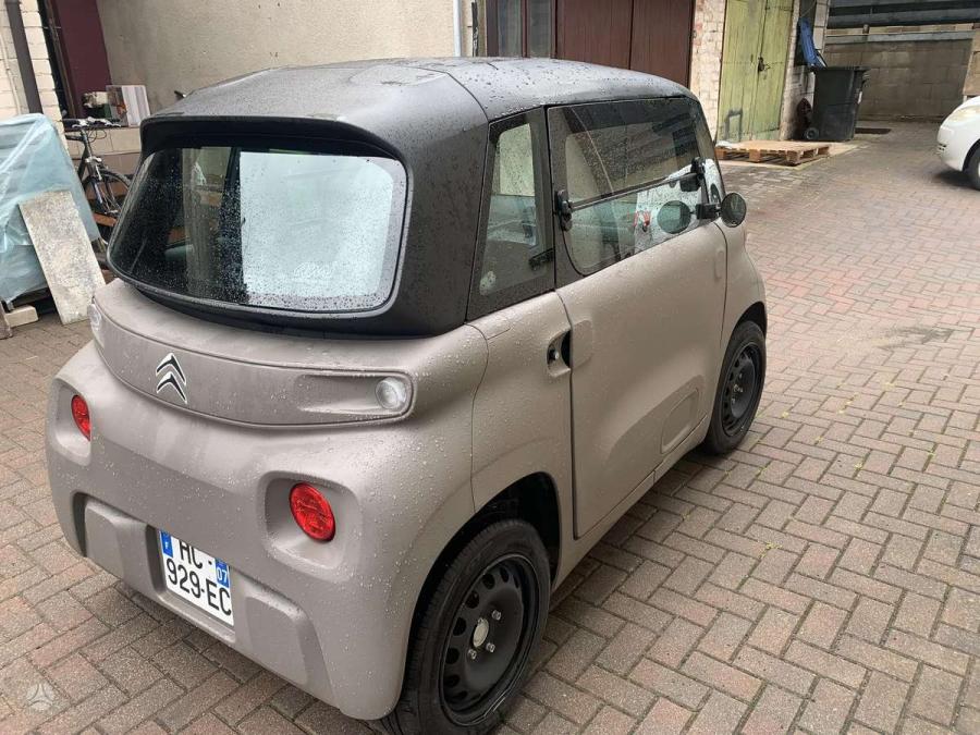 Brown Citroen AMI 2025 in Vilnius, with an engine capacity of 0.00 L and mileage of 8 thousand km for 5700 €, photo 7 on AUTOMOTO.COM.LV
