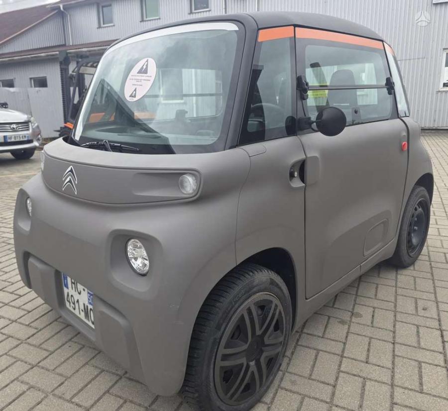 Brown Citroen AMI 2025 in Taurage, with an engine capacity of 0.00 L and mileage of 10 thousand km for 5800 €, photo 4 on AUTOMOTO.COM.LV