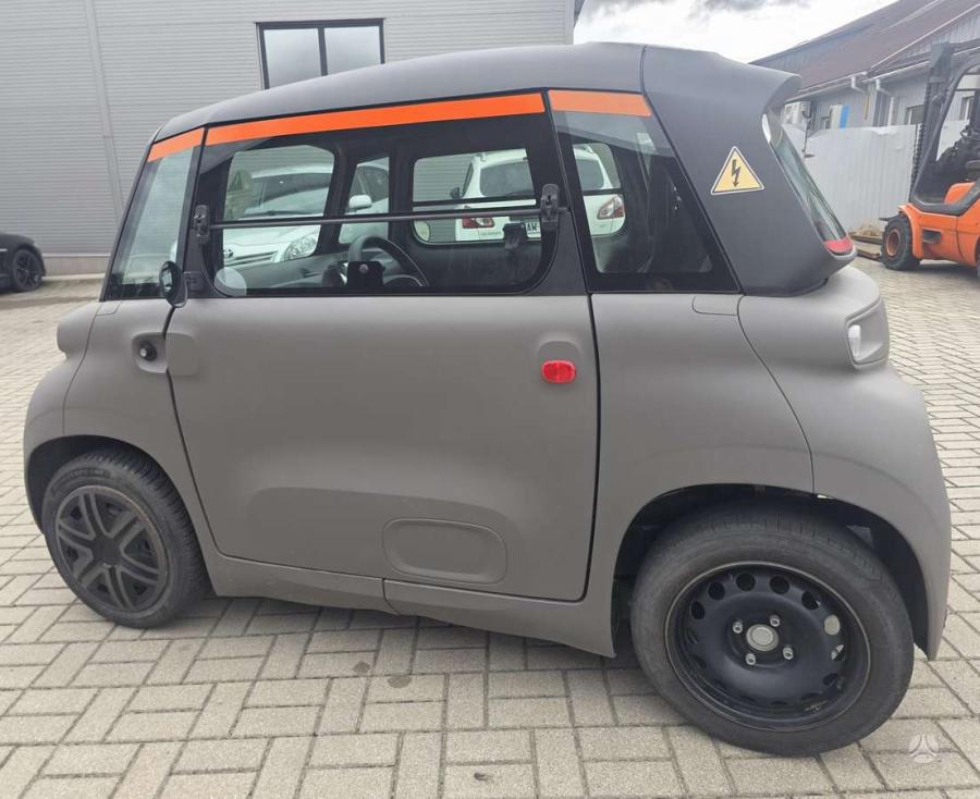 Brown Citroen AMI 2025 in Taurage, with an engine capacity of 0.00 L and mileage of 10 thousand km for 5800 €, photo 5 on AUTOMOTO.COM.LV