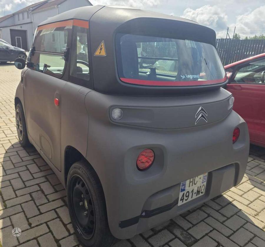 Brown Citroen AMI 2025 in Taurage, with an engine capacity of 0.00 L and mileage of 10 thousand km for 5800 €, photo 12 on AUTOMOTO.COM.LV