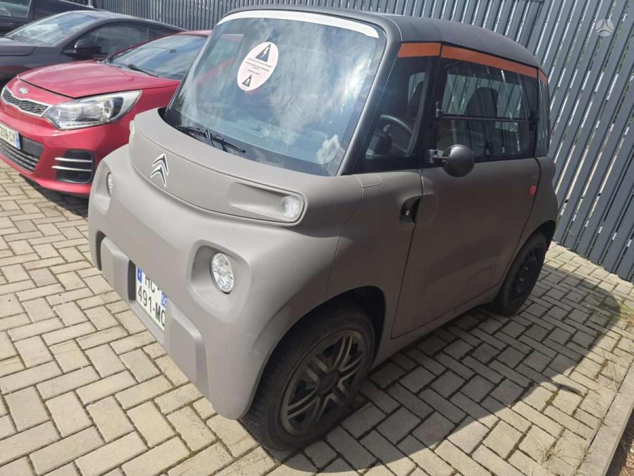 Brown Citroen AMI 2025 in Taurage, with an engine capacity of 0.00 L and mileage of 10 thousand km for 5800 €, photo 13 on AUTOMOTO.COM.LV