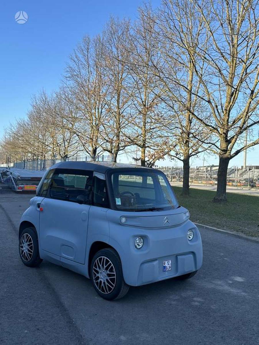 Grey Citroen AMI 2023 in Kaunas, with an engine capacity of 0.00 L and mileage of 21 thousand km for 5800 €, photo 4 on AUTOMOTO.COM.LV
