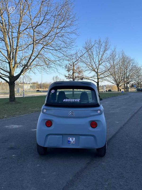 Pelēks Citroen AMI 2023 Kauņa, ar dzinēja tilpumu 0.00 L un nobraukumu 21 tūkst. km par 5800 €, foto 6 vietnē AUTOMOTO.COM.LV