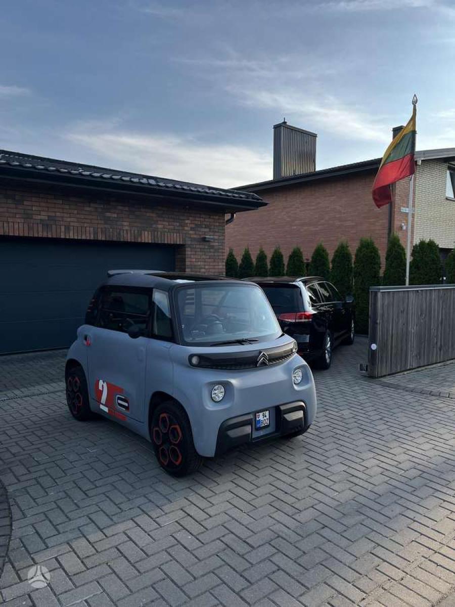 Grey Citroen AMI 2023 in Kaunas, with an engine capacity of 0.00 L and mileage of 7 thousand km for 7500 €, photo 5 on AUTOMOTO.COM.LV