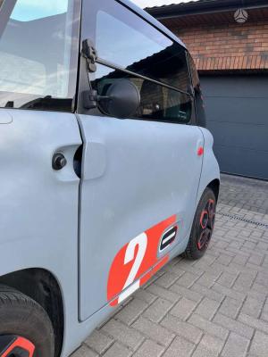 Grey Citroen AMI 2023 in Kaunas, with an engine capacity of 0.00 L and mileage of 7 thousand km for 7500 €, photo 9 on AUTOMOTO.COM.LV