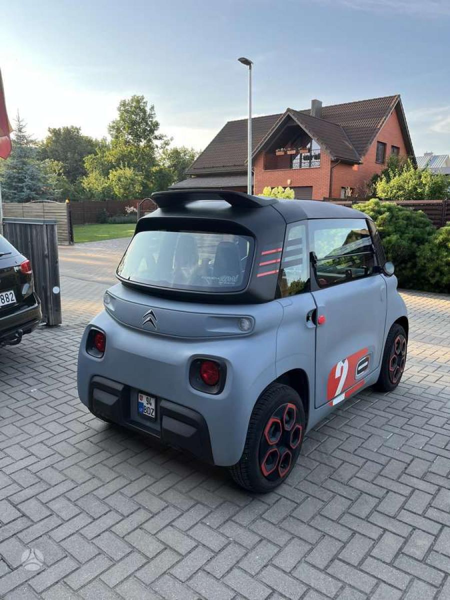 Grey Citroen AMI 2023 in Kaunas, with an engine capacity of 0.00 L and mileage of 7 thousand km for 7500 €, photo 12 on AUTOMOTO.COM.LV
