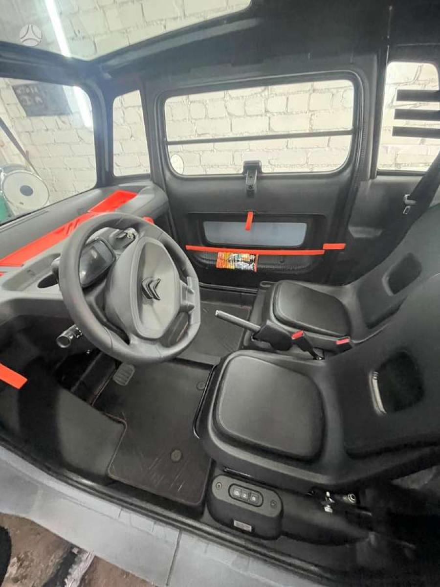Grey Citroen AMI 2023 in Kaunas, with an engine capacity of 0.00 L and mileage of 7 thousand km for 7500 €, photo 22 on AUTOMOTO.COM.LV