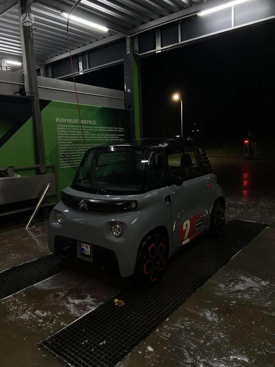 Grey Citroen AMI 2023 in Kaunas, with an engine capacity of 0.00 L and mileage of 7 thousand km for 7500 €, photo 25 on AUTOMOTO.COM.LV