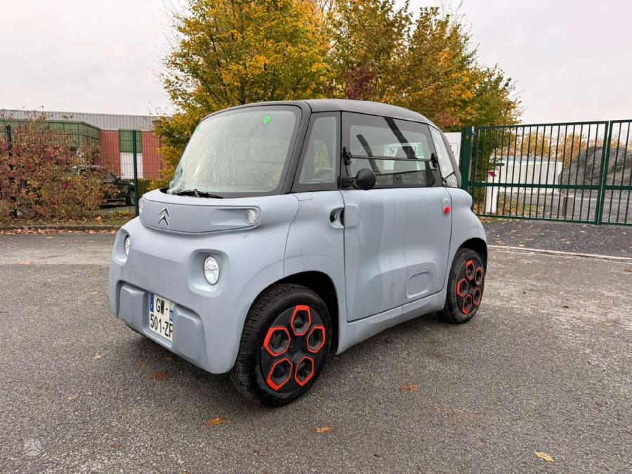 Pelēks Citroen AMI 2024 Kauņa, ar dzinēja tilpumu 0.00 L un nobraukumu 12 tūkst. km par 5700 €, foto 1 vietnē AUTOMOTO.COM.LV