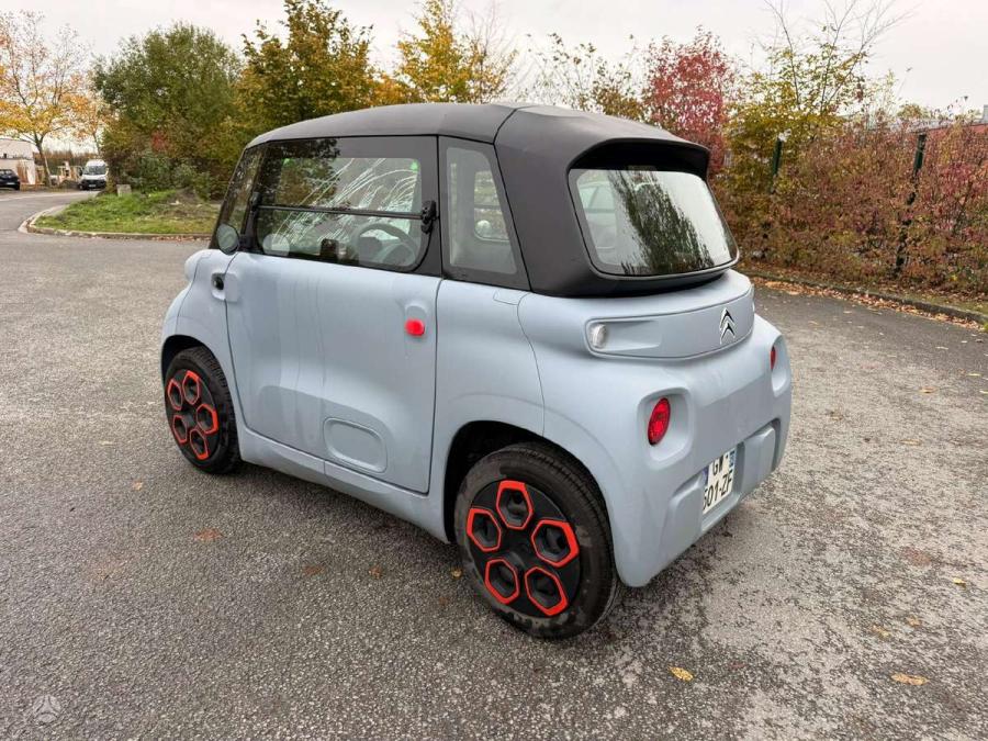 Pelēks Citroen AMI 2024 Kauņa, ar dzinēja tilpumu 0.00 L un nobraukumu 12 tūkst. km par 5700 €, foto 2 vietnē AUTOMOTO.COM.LV