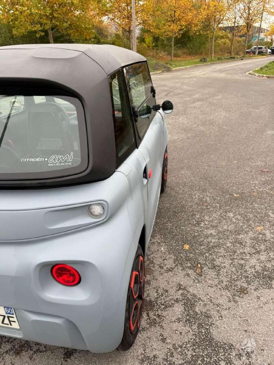 Pelēks Citroen AMI 2024 Kauņa, ar dzinēja tilpumu 0.00 L un nobraukumu 12 tūkst. km par 5700 €, foto 4 vietnē AUTOMOTO.COM.LV