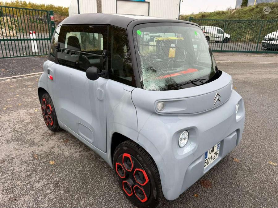 Pelēks Citroen AMI 2024 Kauņa, ar dzinēja tilpumu 0.00 L un nobraukumu 12 tūkst. km par 5700 €, foto 11 vietnē AUTOMOTO.COM.LV