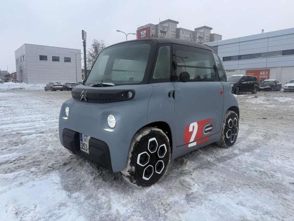 Pelēks Citroen AMI 2024 Kauņa, ar dzinēja tilpumu 0.00 L un nobraukumu 10 tūkst. km par 6900 €, foto 1 vietnē AUTOMOTO.COM.LV