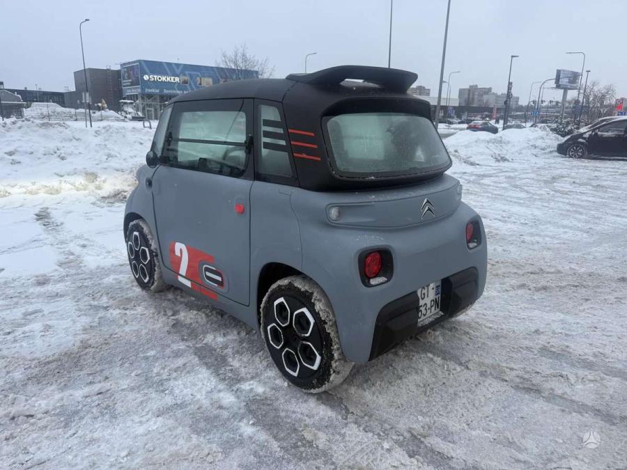 Grey Citroen AMI 2024 in Kaunas, with an engine capacity of 0.00 L and mileage of 10 thousand km for 6900 €, photo 3 on AUTOMOTO.COM.LV