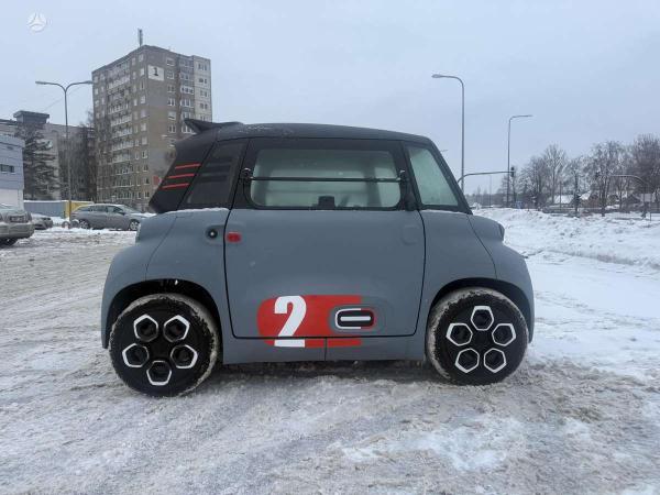 Grey Citroen AMI 2024 in Kaunas, with an engine capacity of 0.00 L and mileage of 10 thousand km for 6900 €, photo 6 on AUTOMOTO.COM.LV