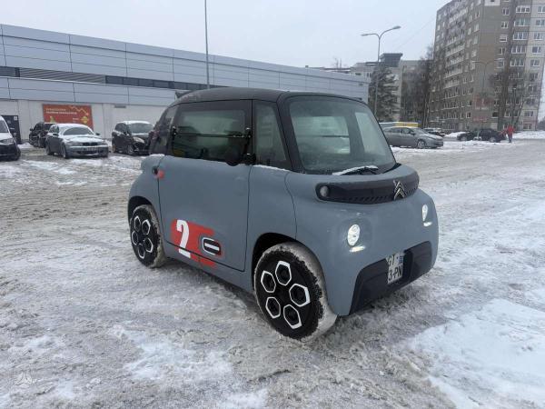 Grey Citroen AMI 2024 in Kaunas, with an engine capacity of 0.00 L and mileage of 10 thousand km for 6900 €, photo 7 on AUTOMOTO.COM.LV