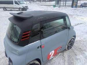 Grey Citroen AMI 2024 in Kaunas, with an engine capacity of 0.00 L and mileage of 10 thousand km for 6900 €, photo 9 on AUTOMOTO.COM.LV