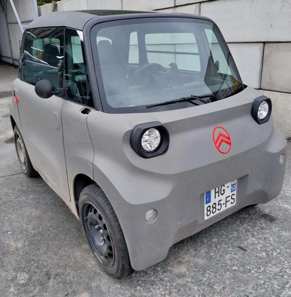 Pelēks Citroen AMI 2025 Tauragė, ar dzinēja tilpumu 0.00 L un nobraukumu 4 tūkst. km par 6300 €, foto 2 vietnē AUTOMOTO.COM.LV