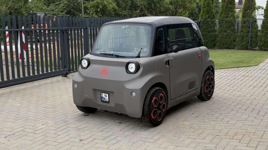 Grey Citroen AMI 2025 in Kaunas, with an engine capacity of 0.00 L and mileage of 4 thousand km for 7499 €, photo 4 on AUTOMOTO.COM.LV