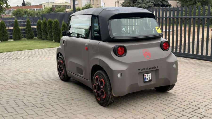 Grey Citroen AMI 2025 in Kaunas, with an engine capacity of 0.00 L and mileage of 4 thousand km for 7499 €, photo 5 on AUTOMOTO.COM.LV